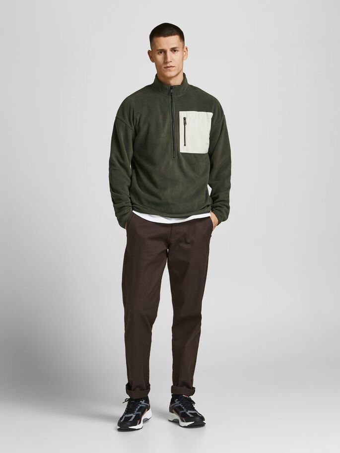 JCOBANG SWEAT HALF ZIP CBO – Elegance Memo Shop